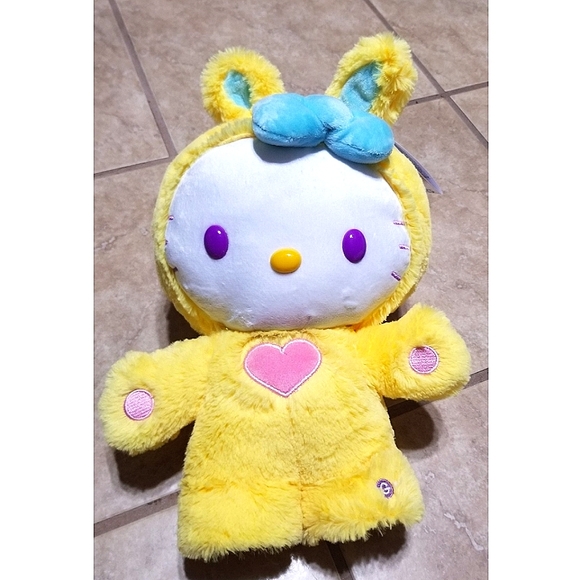 Gemmy | Toys | Gemmy Hello Kitty Easter Bunny Hop Sidestepper Plush ...